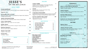 On The Bay – Lunch - Jesse's Restaurant